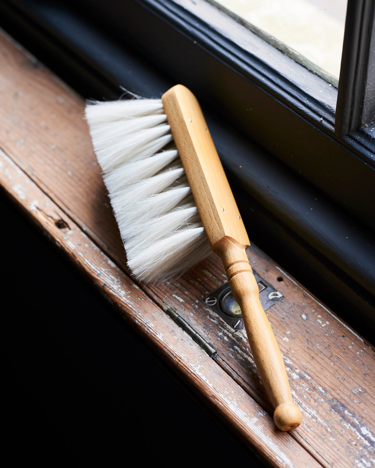 Small luxury handmade Goat's hair dust-brush – brush64